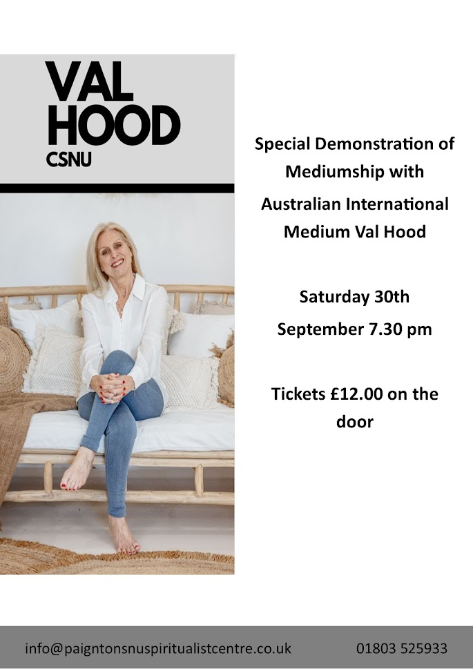 News - Paignton SNU Spiritualist Centre